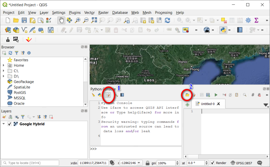 Ảnh vệ tinh mới nhất miễn phí tải về trên QGIS – Bản Đồ Lâm Nghiệp