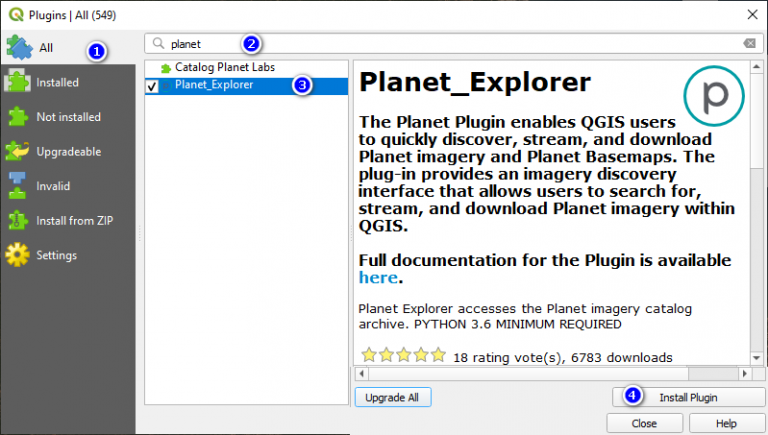 Hướng dẫn tải ảnh Planet miễn phí từ QGIS – Bản Đồ Lâm Nghiệp
