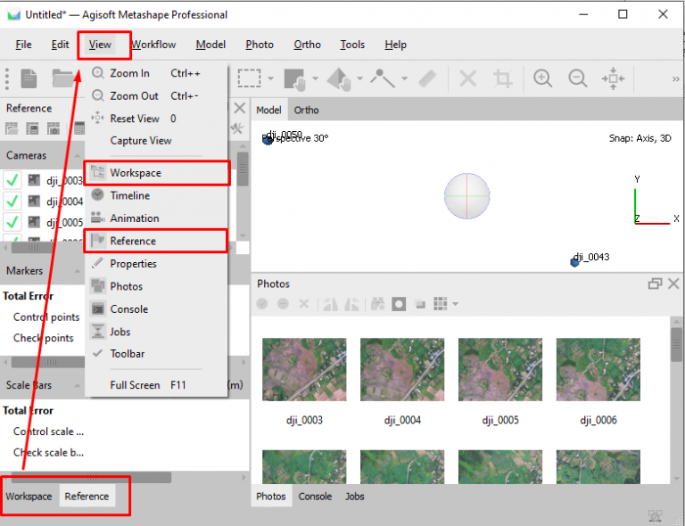 Ghép ảnh Flycam bằng Agisoft Metashape – Bản Đồ Lâm Nghiệp
